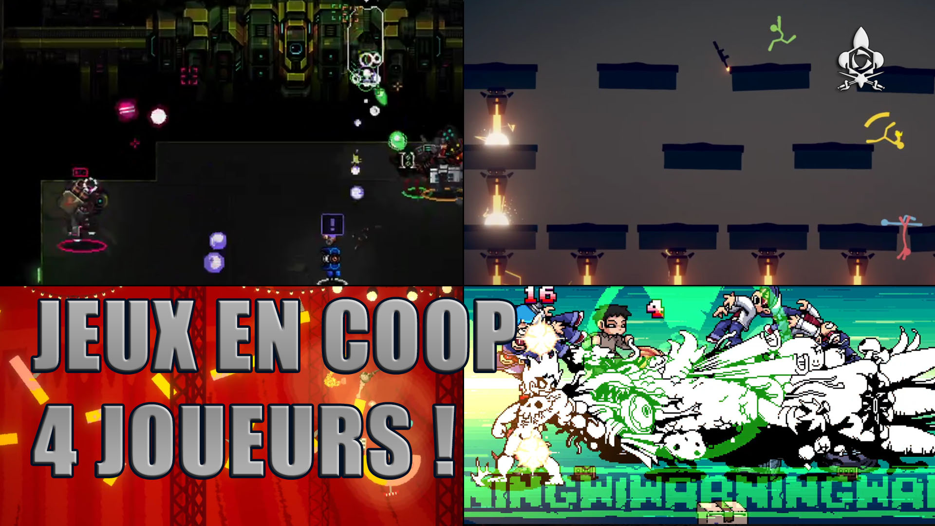 Coop locale 2021 à quatre joueurs top - SlashingCreeps