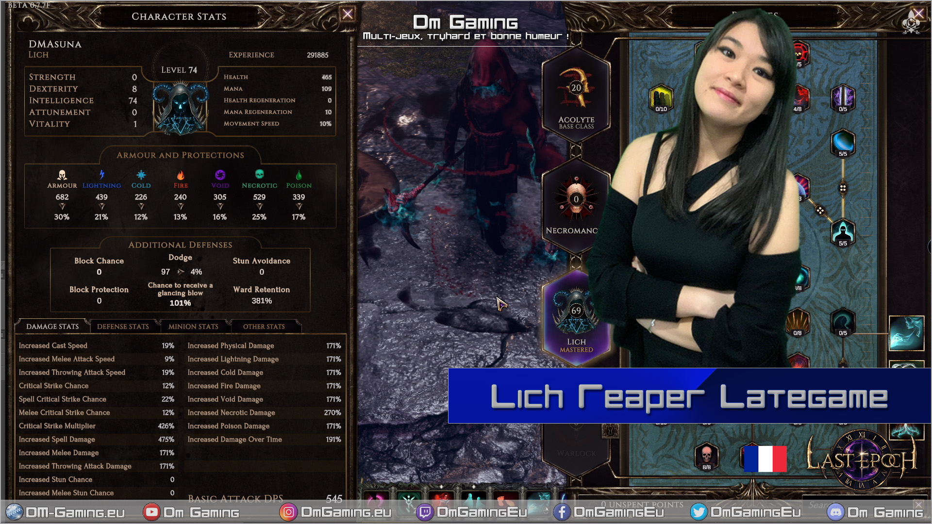 Build Lich Reaper Form Endgame - SlashingCreeps