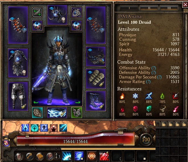 Druid Primal Strike build Grim Dawn - SlashingCreeps