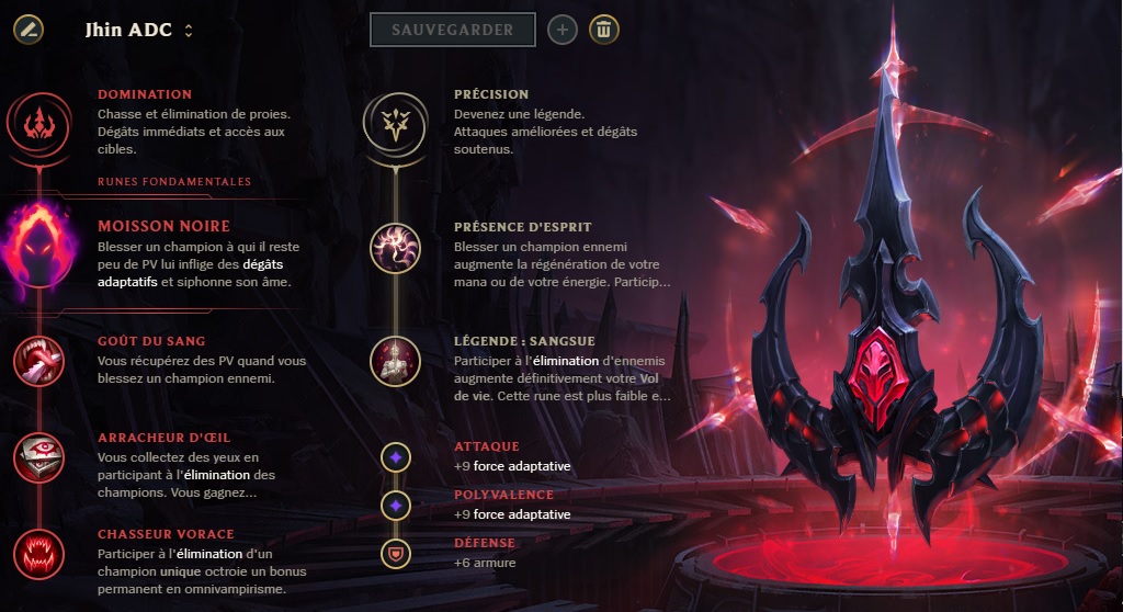 Jhin S11 ADC Leage of Legends - SlashingCreeps