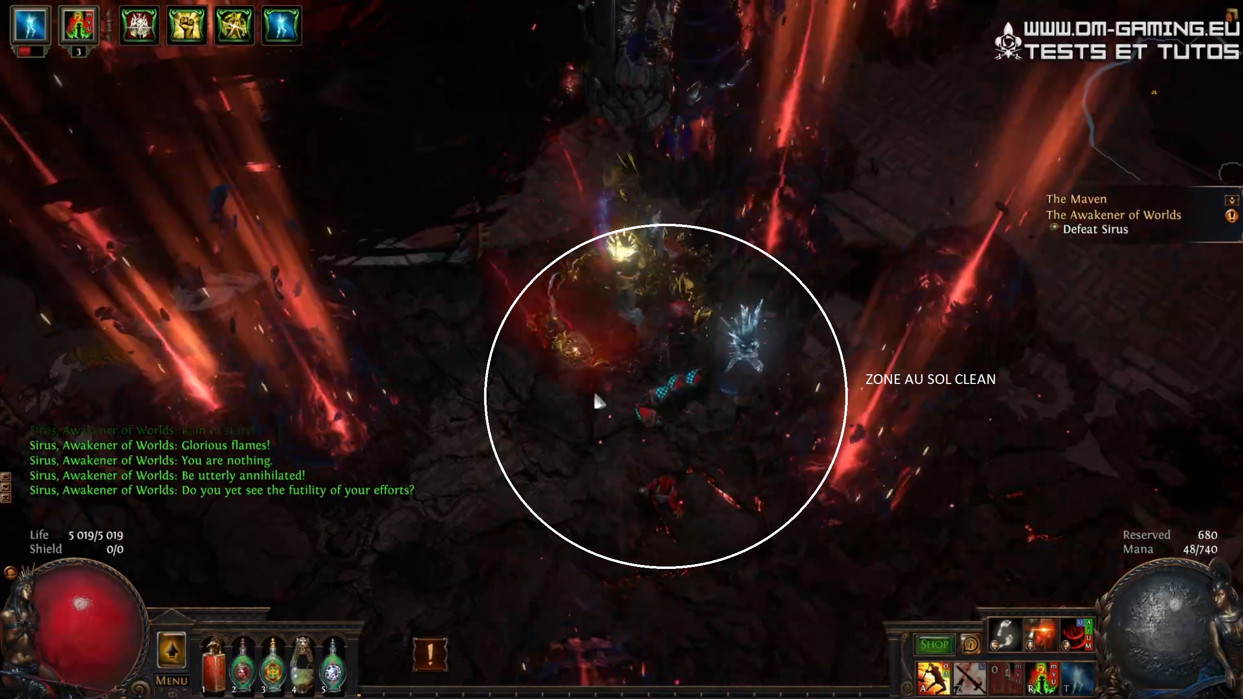 Sirus Path of Exile - SlashingCreeps