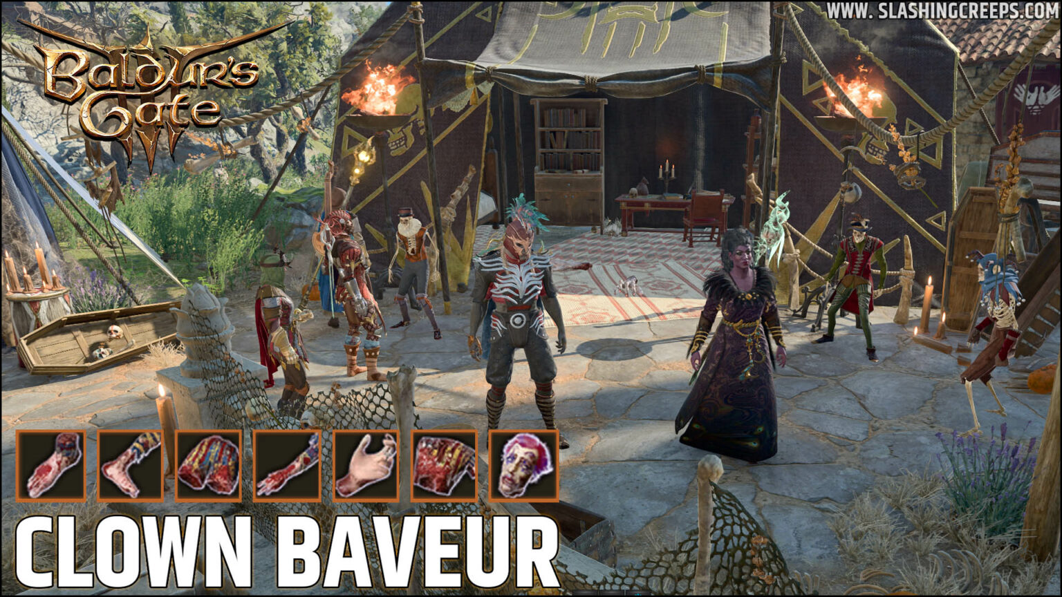 Baldur's Gate 3 Act 3 Map - SlashingCreeps