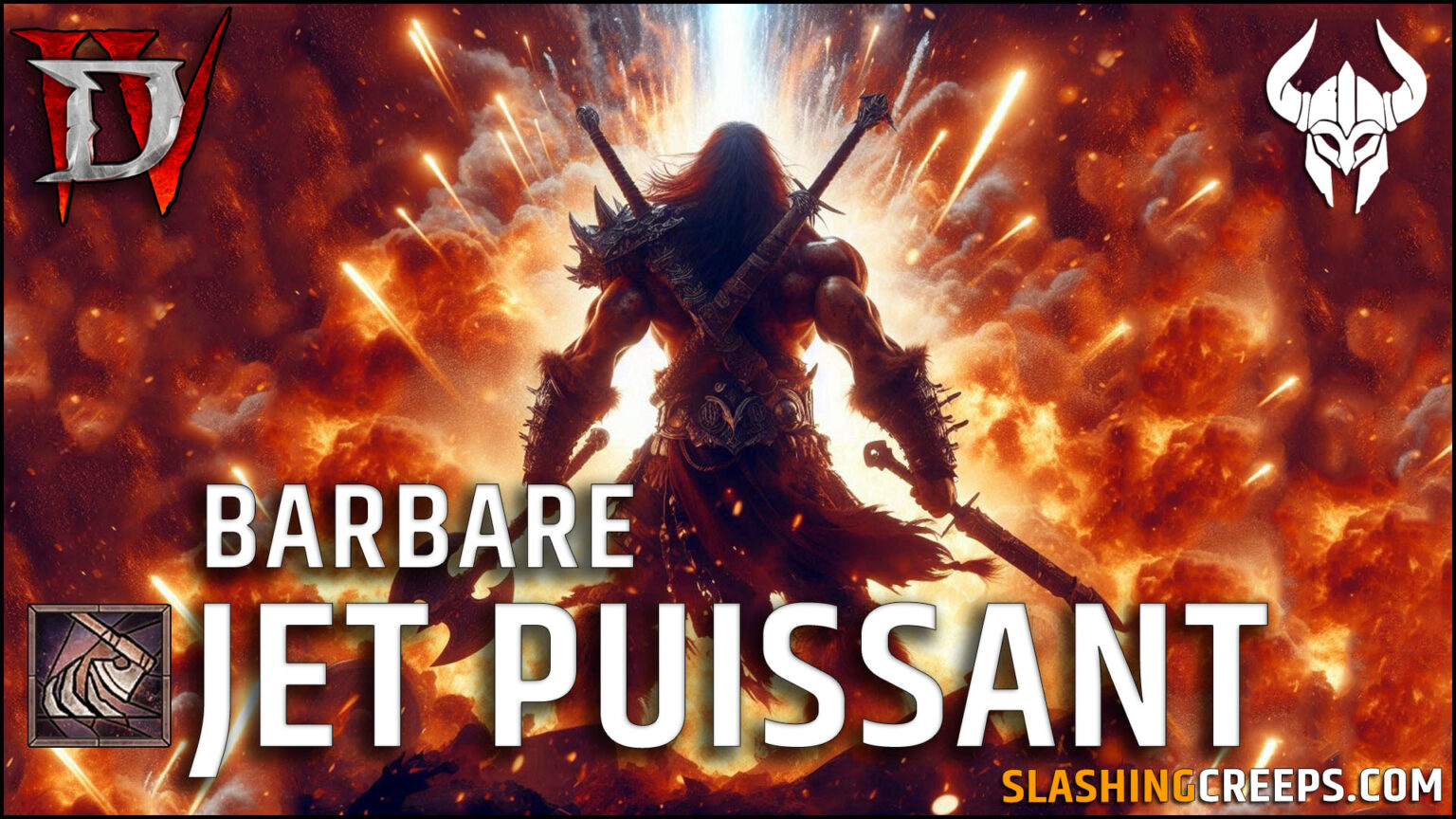 Build Barbare Tremblement de Terre D4 - SlashingCreeps